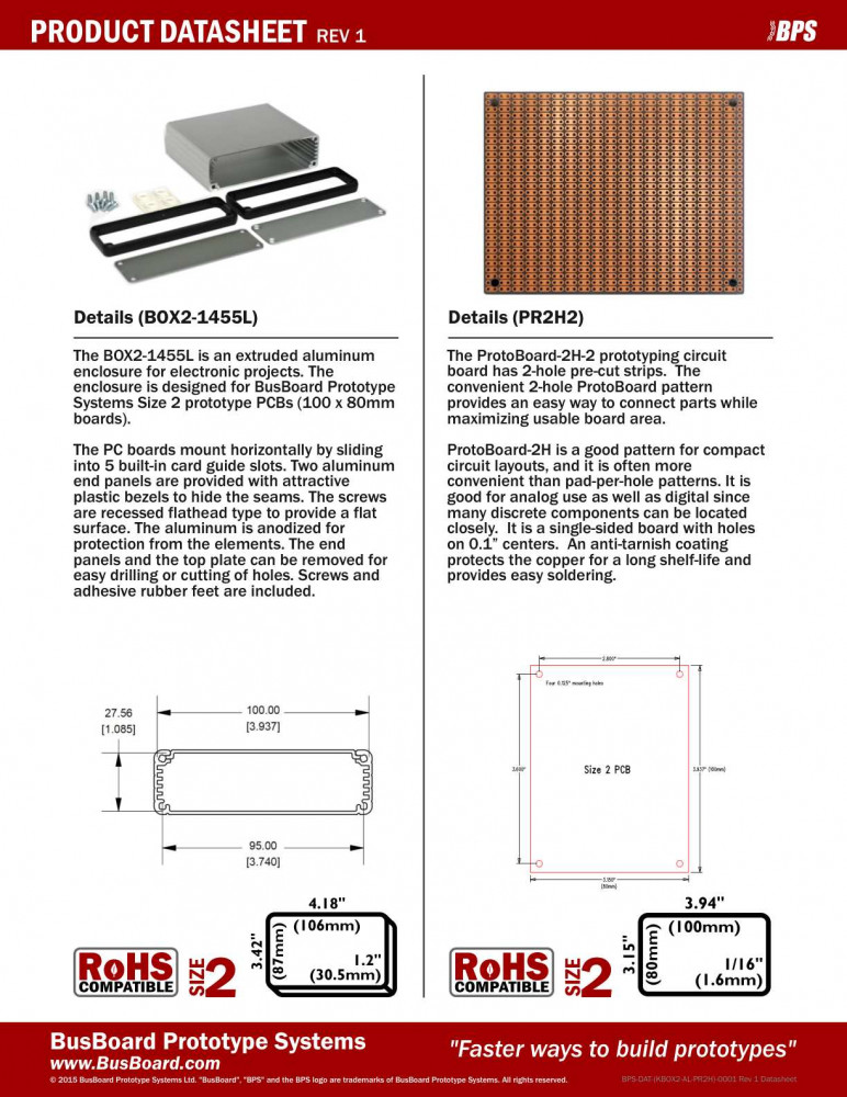 KBOX2-AL-PR2H technical reference image 2