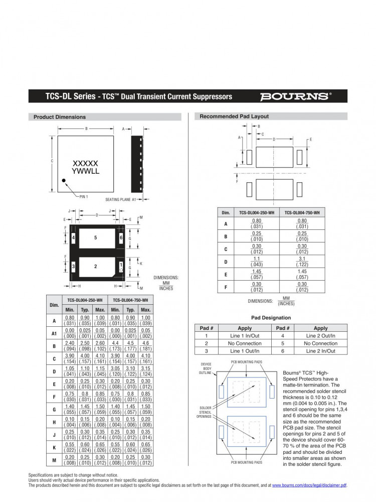 TCS-DL series datasheet page 5