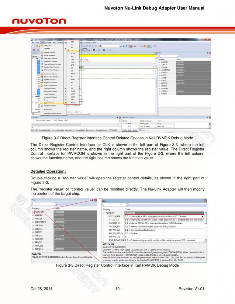NU-LINK manual page 10