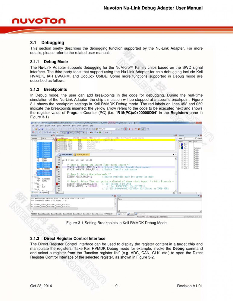 NU-LINK manual page 9