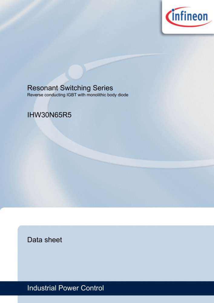 IHW30N65R5 datasheet page 1