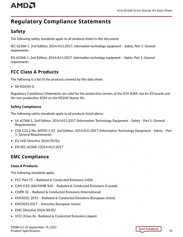 SK-KD240-G technical document page 10