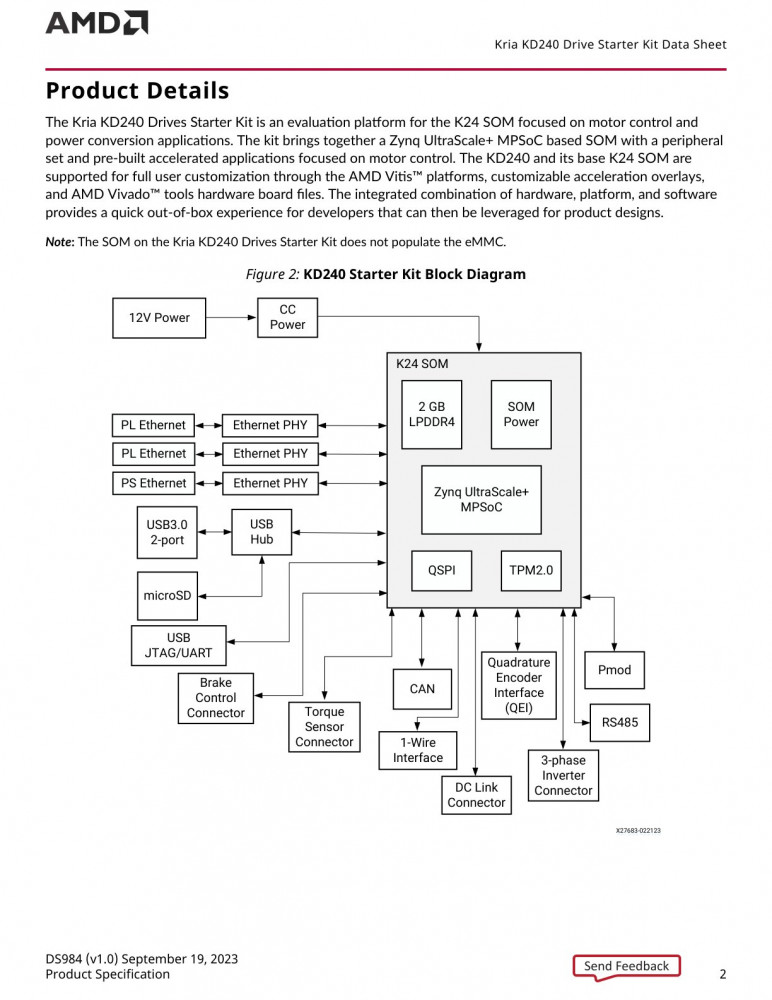 SK-KD240-G technical document page 2