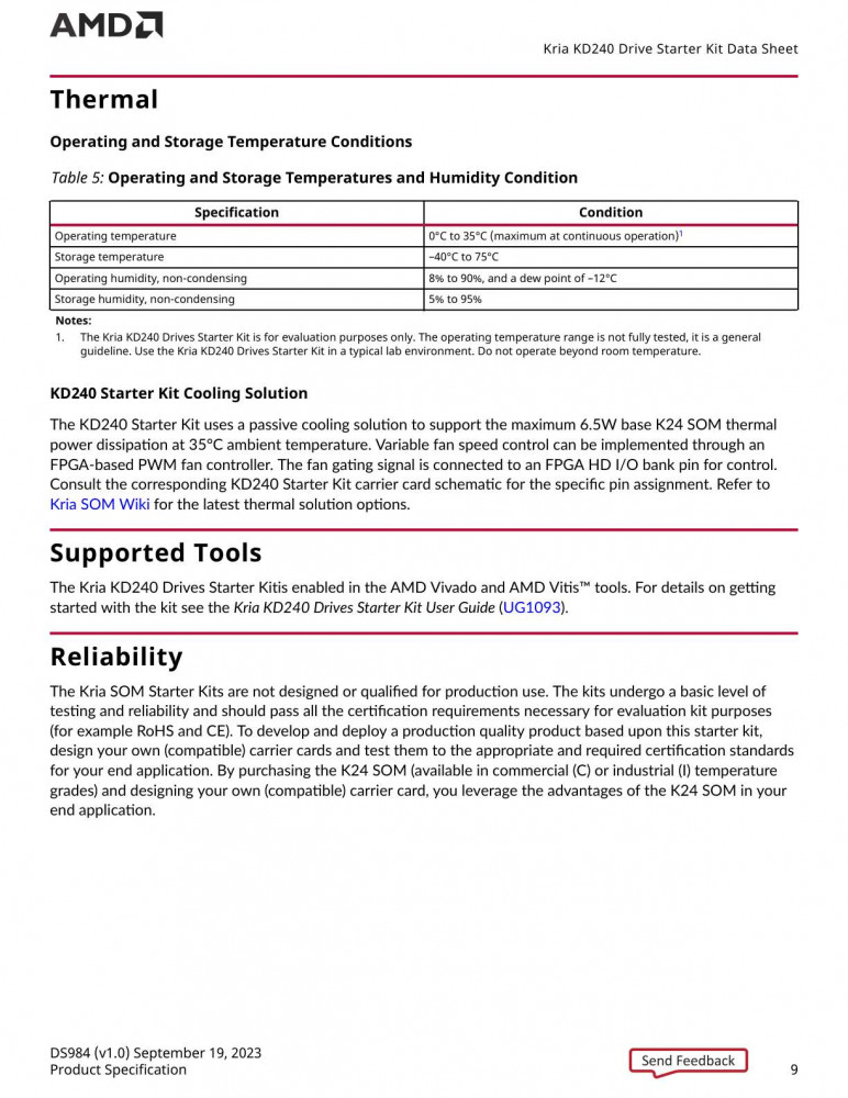 SK-KD240-G technical document page 9