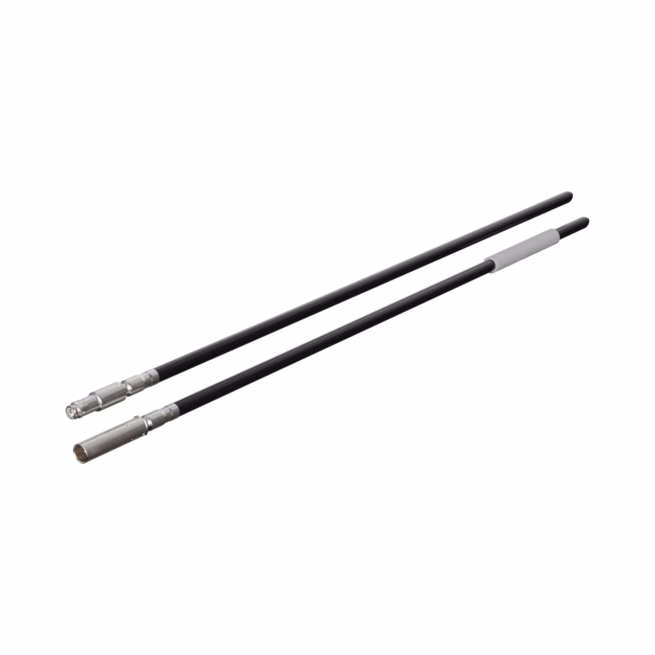 Pre-Crimped Lead HFM Jack Terminal-to-HFM Plug Terminal Off-the-Shelf (OTS) Cable Assembly, RG-174 Cable, 3000.00mm Length, 50 Ohms for sale