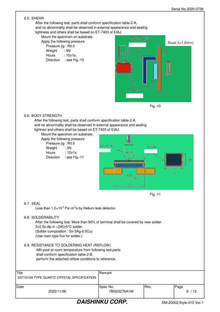 KDS 7BG03276A1W specification page 10