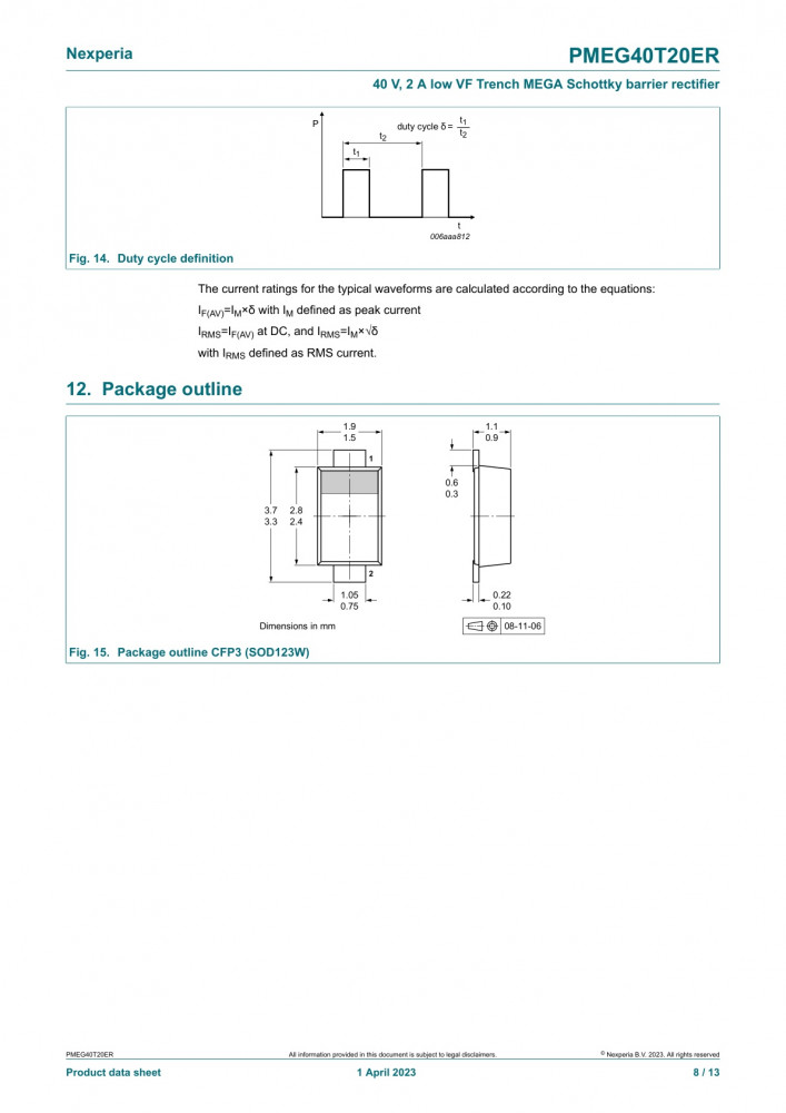 PMEG40T20ERX datasheet page 8
