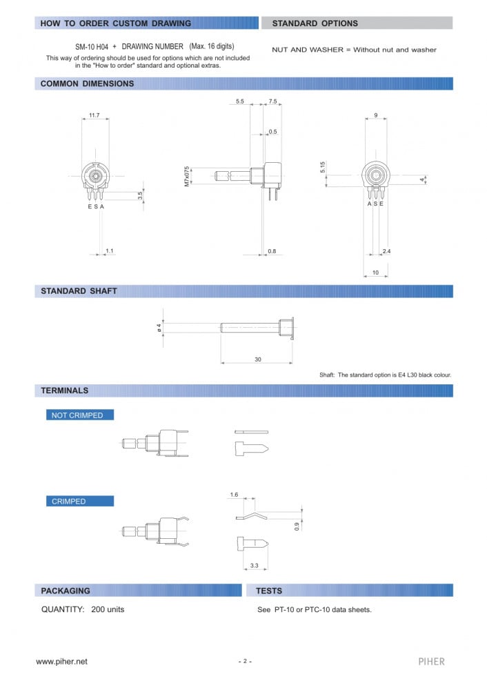 SMC10V10-103A2020MTA technical document page 2