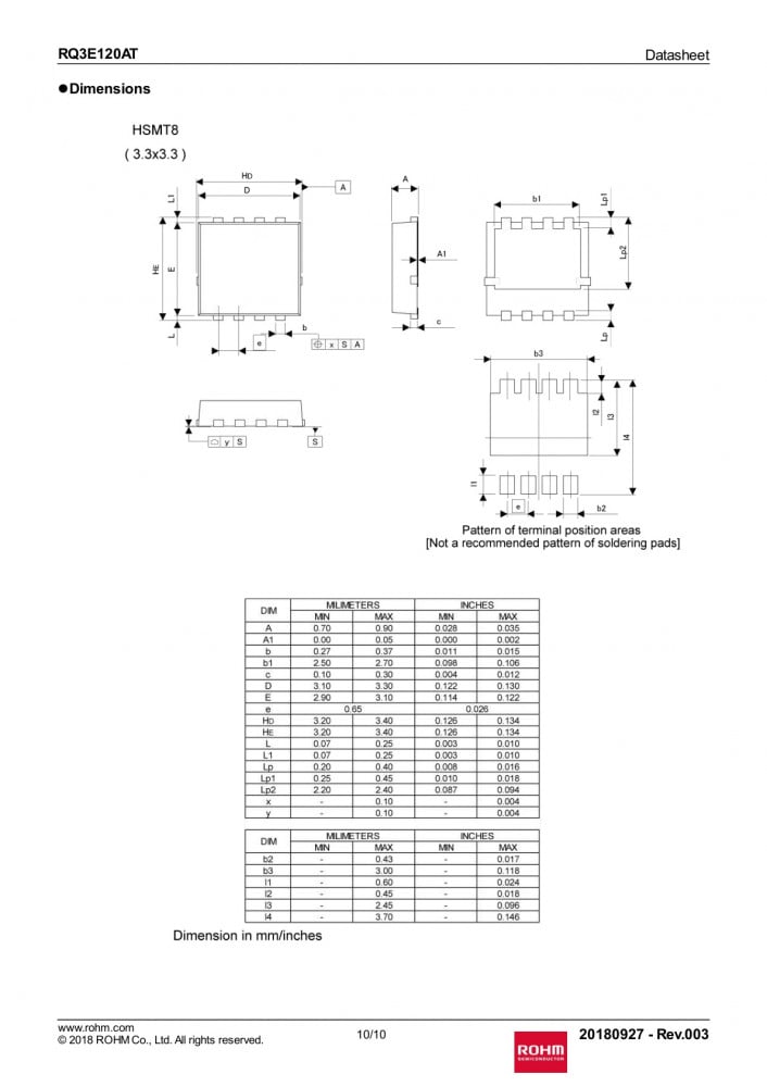 RQ3E120ATTB datasheet page 10