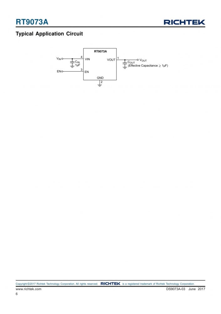 RT9073A datasheet page 6