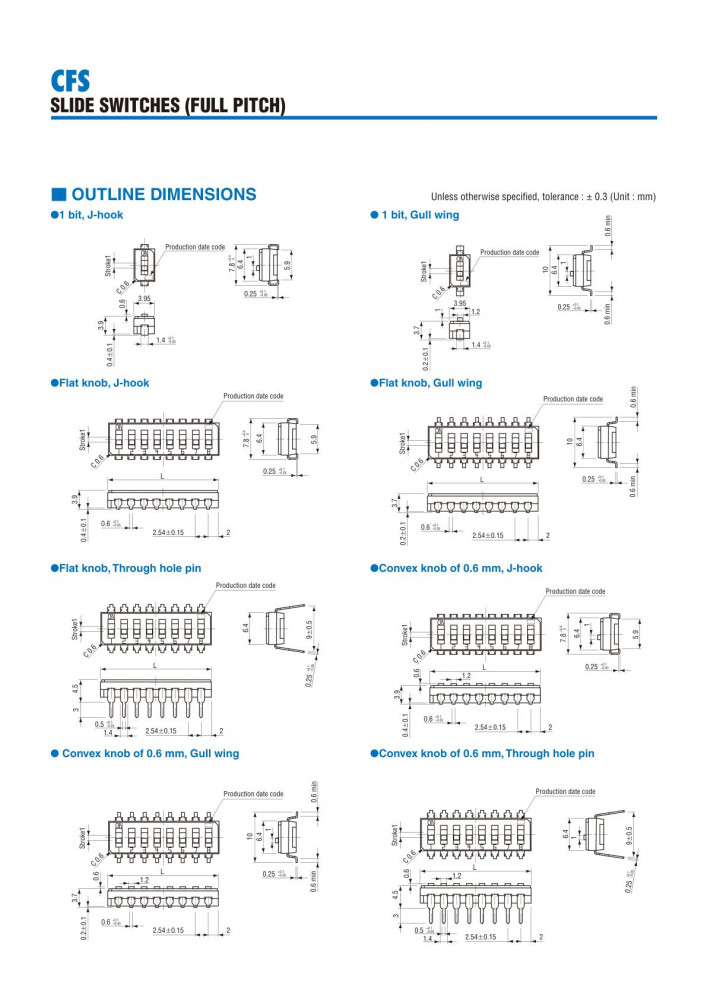 Nidec CFS series datasheet page 4