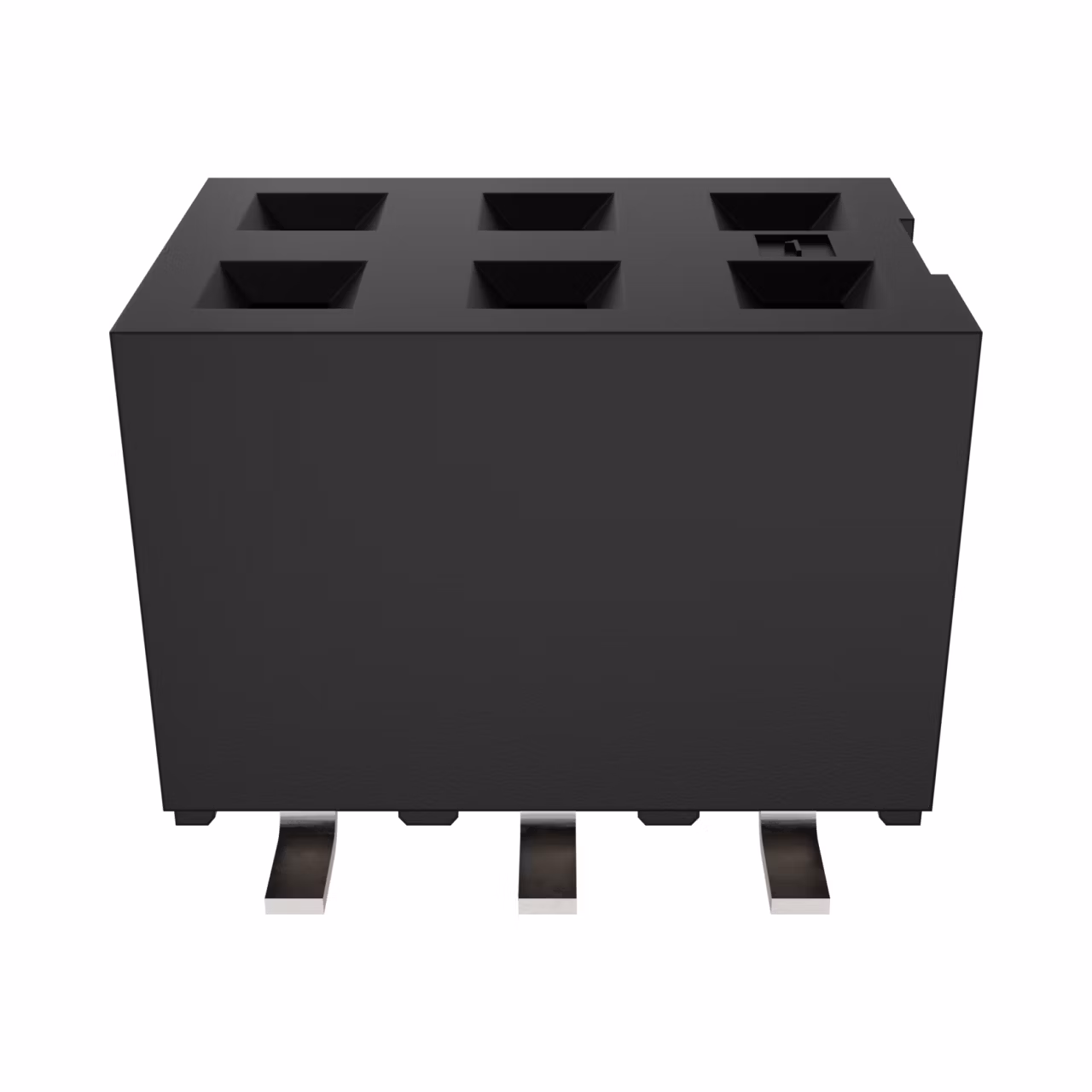 Milli-Grid Vertical Receptacle, 2.00mm Pitch, Dual Row, Surface Mount, Top/Bottom Entry, Tube, 0.38µm Gold (Au) Plating, 6 Circuits, Lead-Free for sale