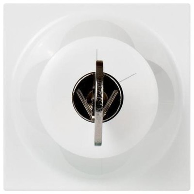 Key switch Mosaic - 3-position - Ronis key - 2 modules - white for sale