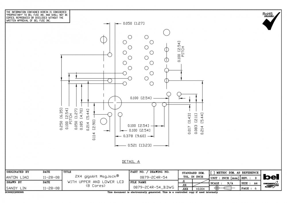 0879-2C4R-54 technical drawing page 5