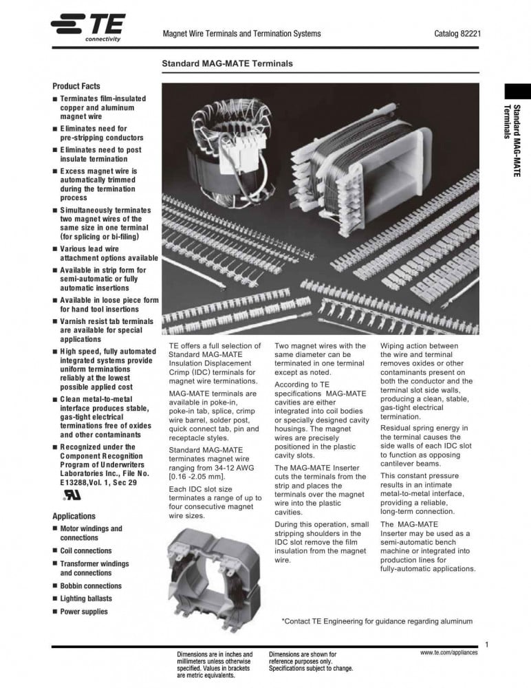 TE Connectivity MAG-MATE catalogue page 5