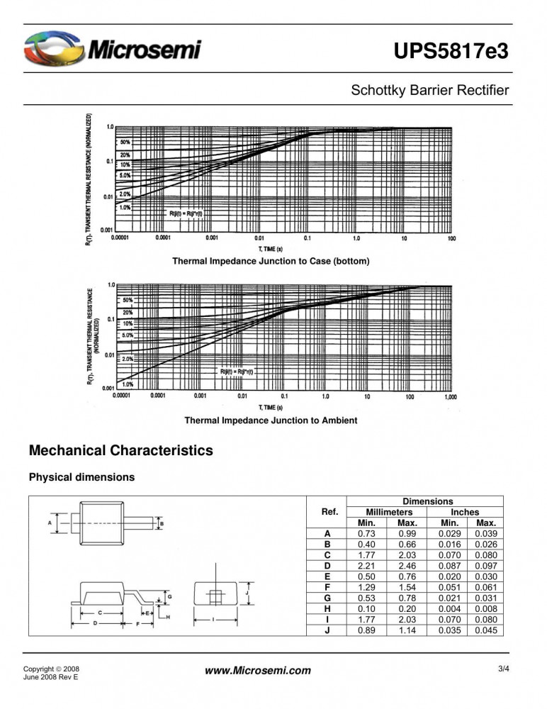 UPS5817E3/TR7 datasheet page 3