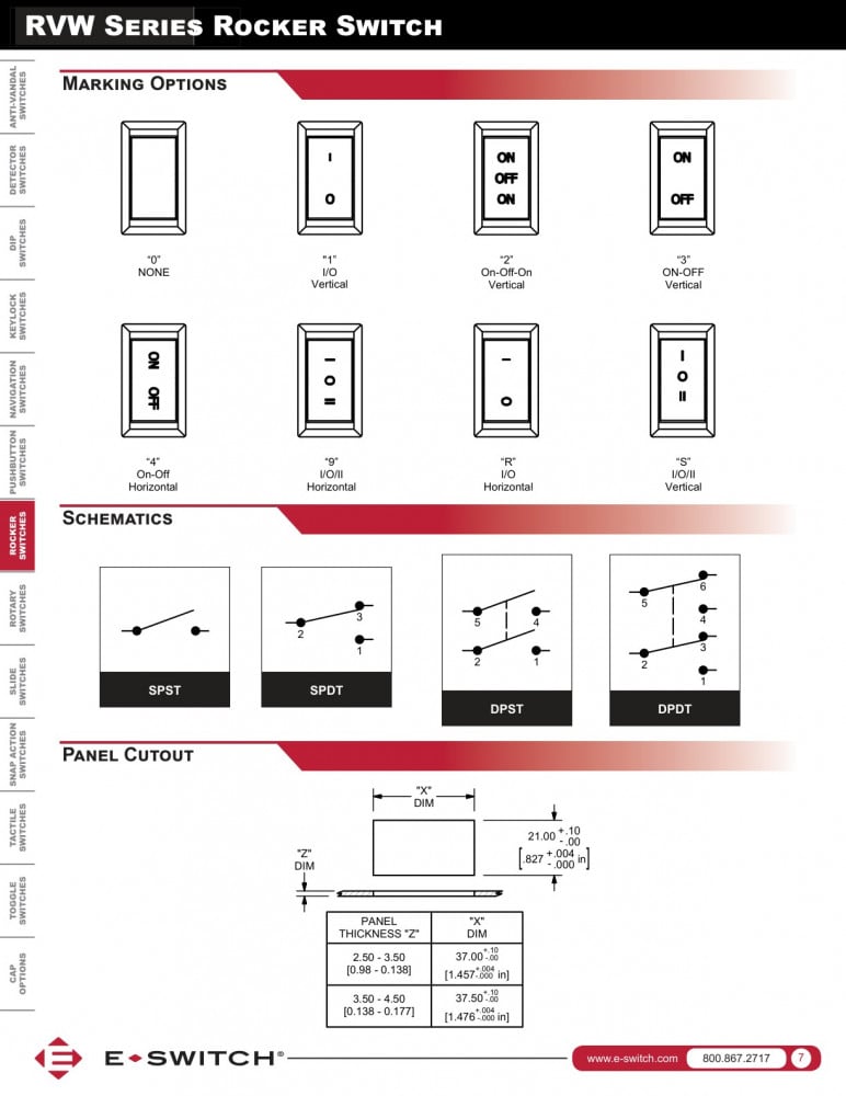 RVW series technical document page 7