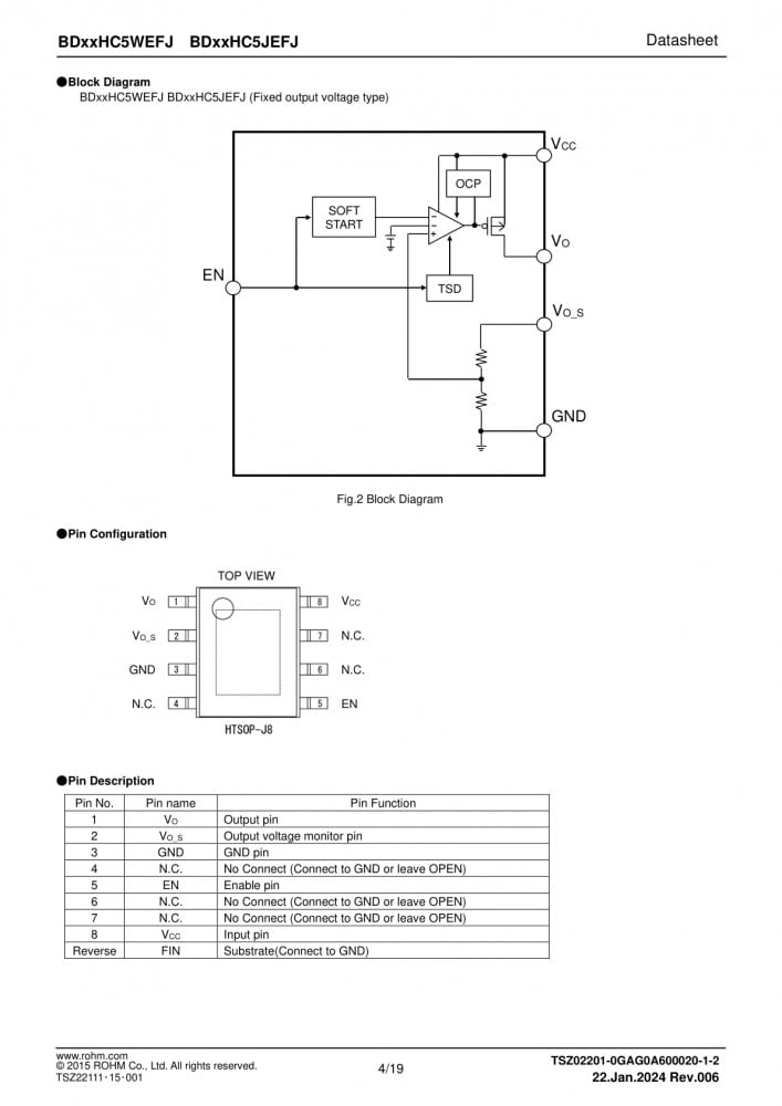 BD50HC5WEFJ-E2 document page 4