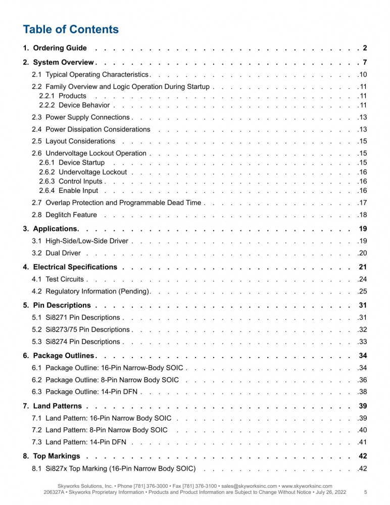 SI8273GBD-IS1 datasheet page 5