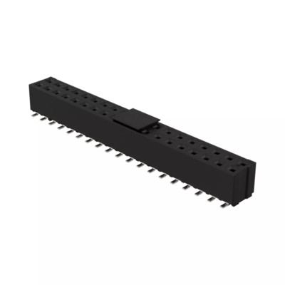 Milli-Grid Vertical Receptacle, 2.00mm Pitch, Dual Row, Surface Mount, Top/Bottom Entry, with Press-fit Plastic Pegs, with Cap, Tube, 0.75µm Gold (Au) Plating, 38 Circuits, Lead-Free for sale