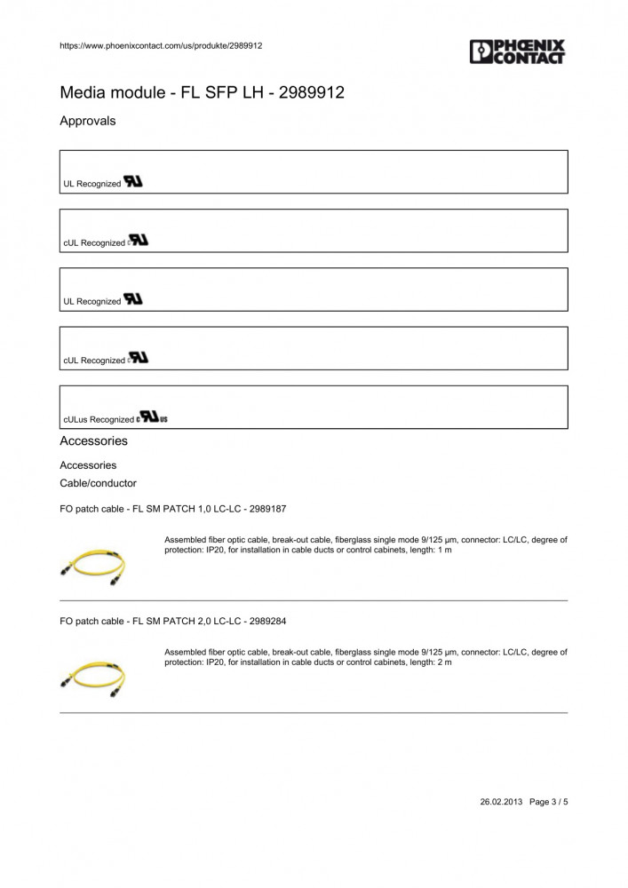 Phoenix Contact 2989912 technical document page 3