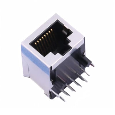 XKB Connection X01AQ285GWADA2 Modular Ethernet Connector Jack with Magnetics for sale