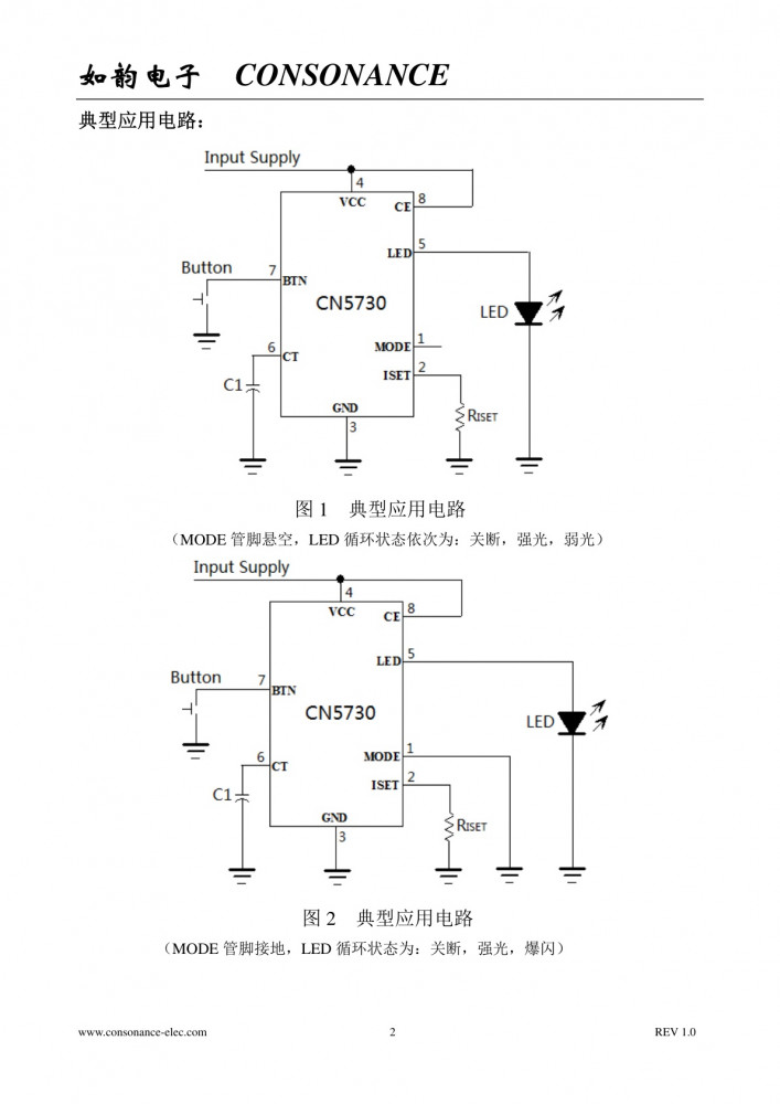 CN5730 datasheet page 2