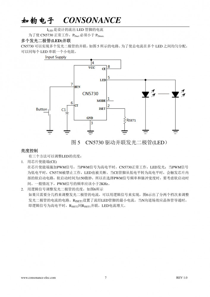 CN5730 datasheet page 7