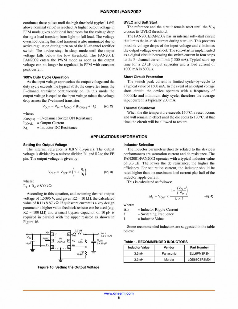 FAN2002 datasheet page 8