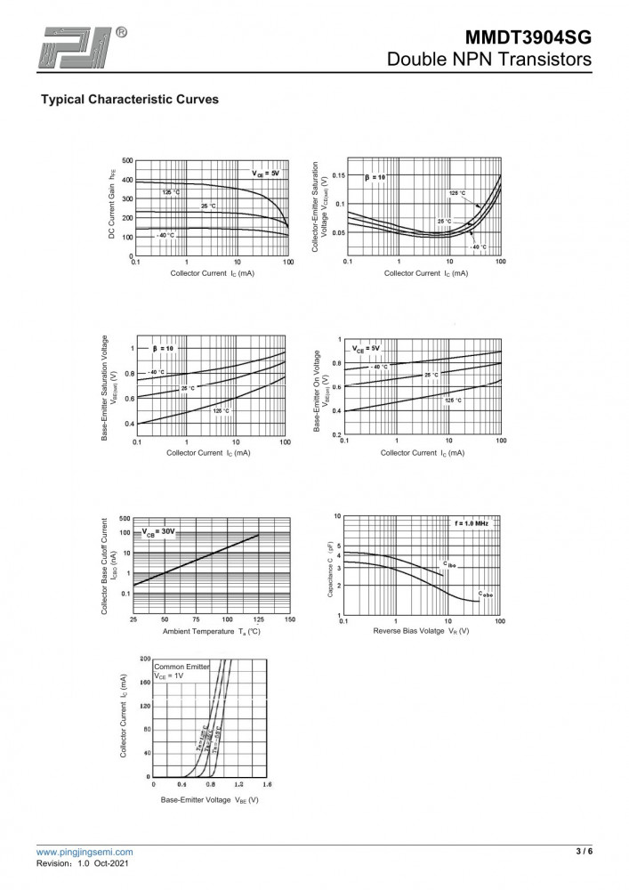 MMDT3904SG datasheet page 3