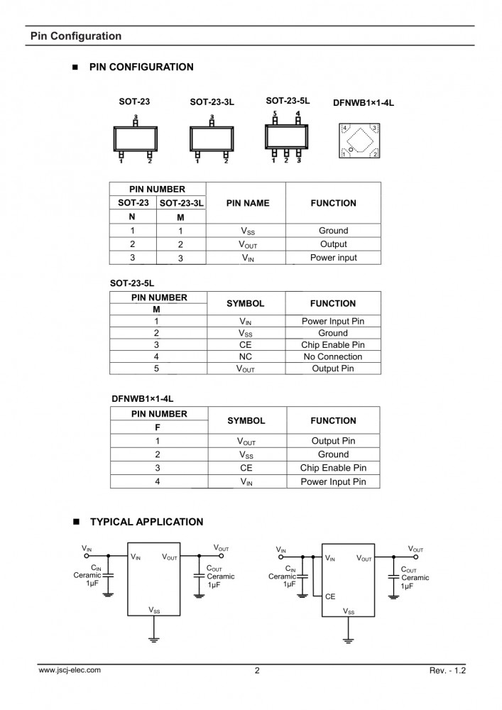 CJ6211 datasheet page 2