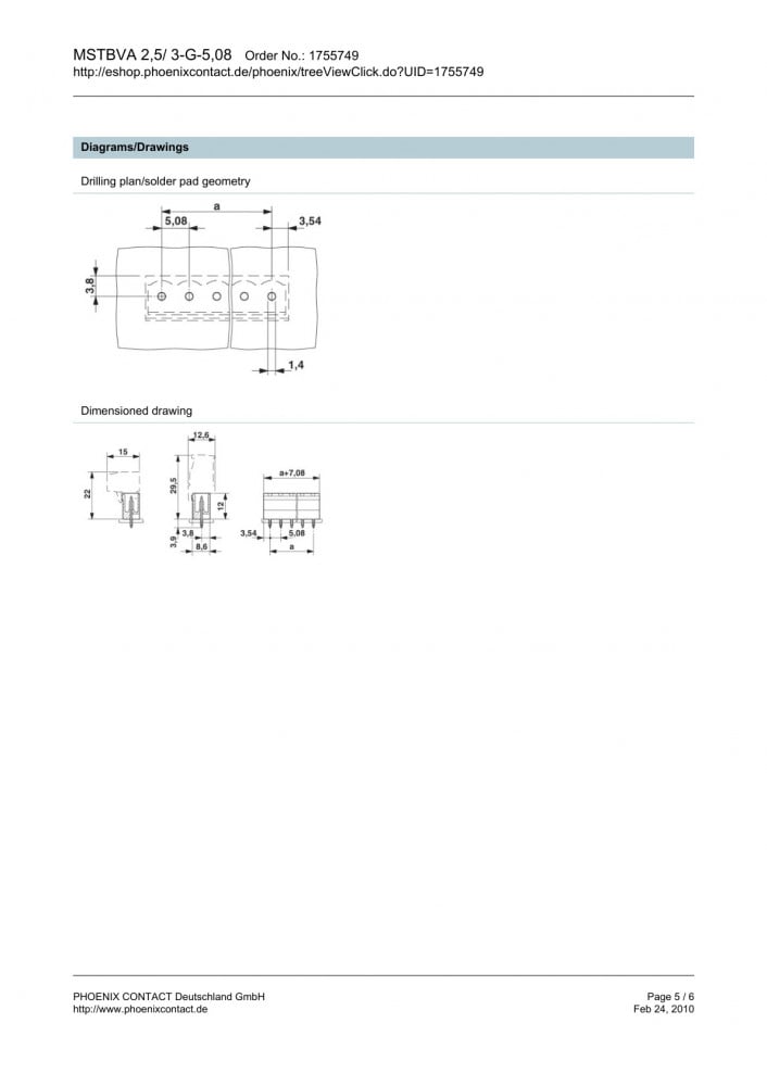 Phoenix Contact 1755749 catalog page 5