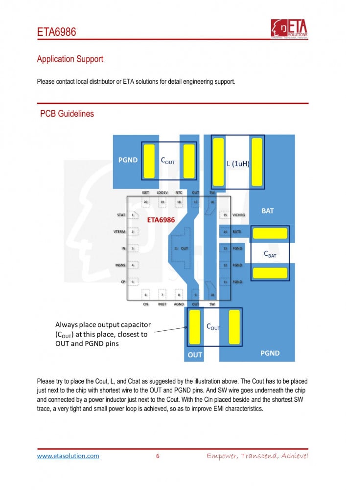 ETA6986F3W datasheet page 6