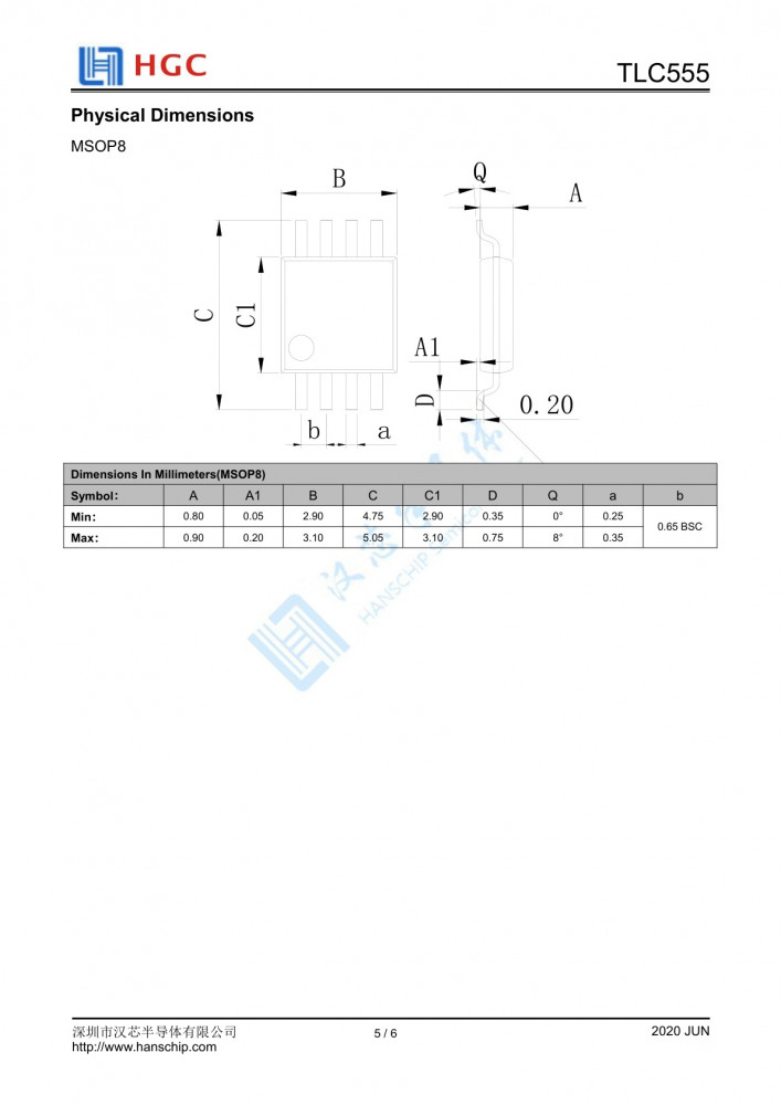 TLC555DRG datasheet page 5