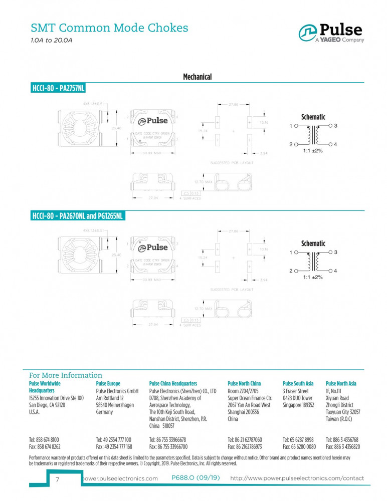 PA2747NL datasheet page 7