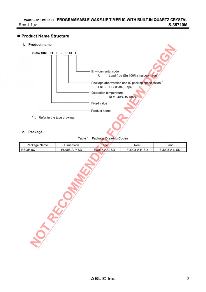 S-35710M datasheet page 3