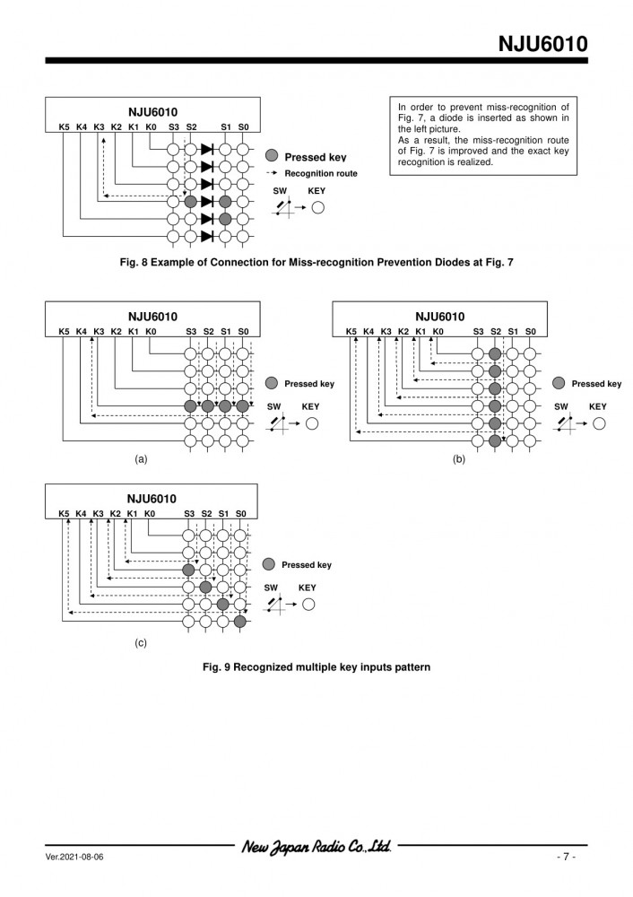 NJU6010 datasheet page 7