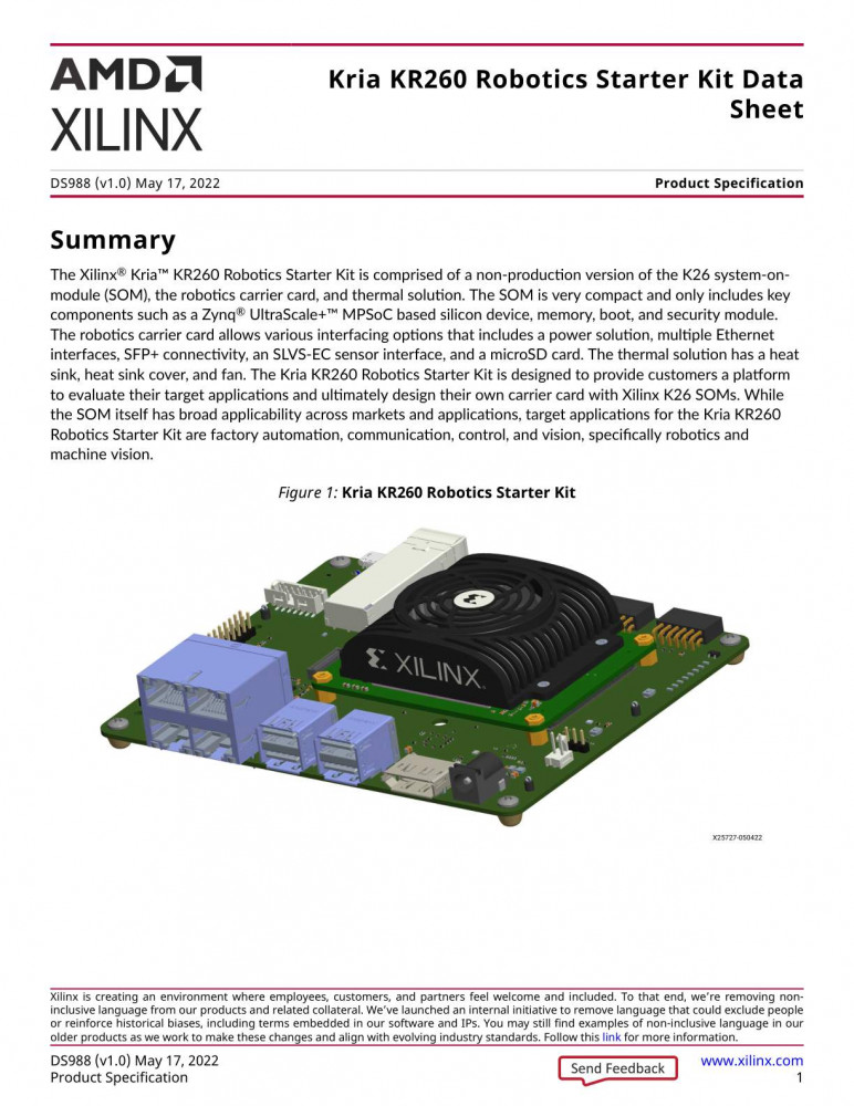 SK-KR260-G-ED DS988 page 1