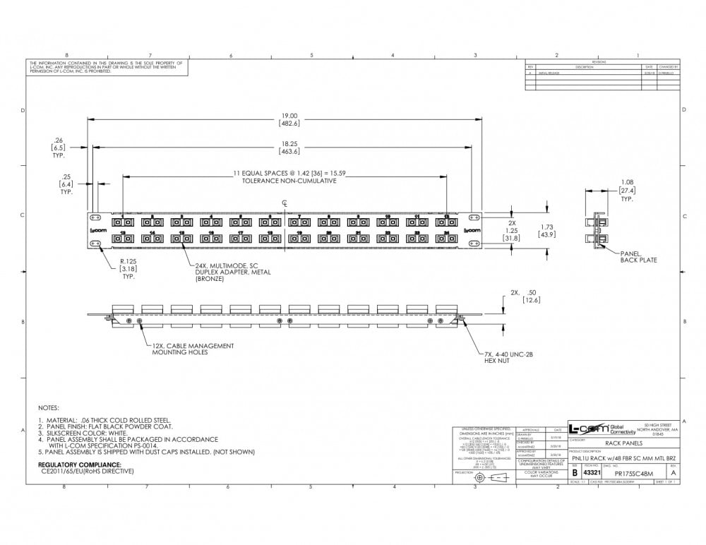 PR175SC48M technical document preview