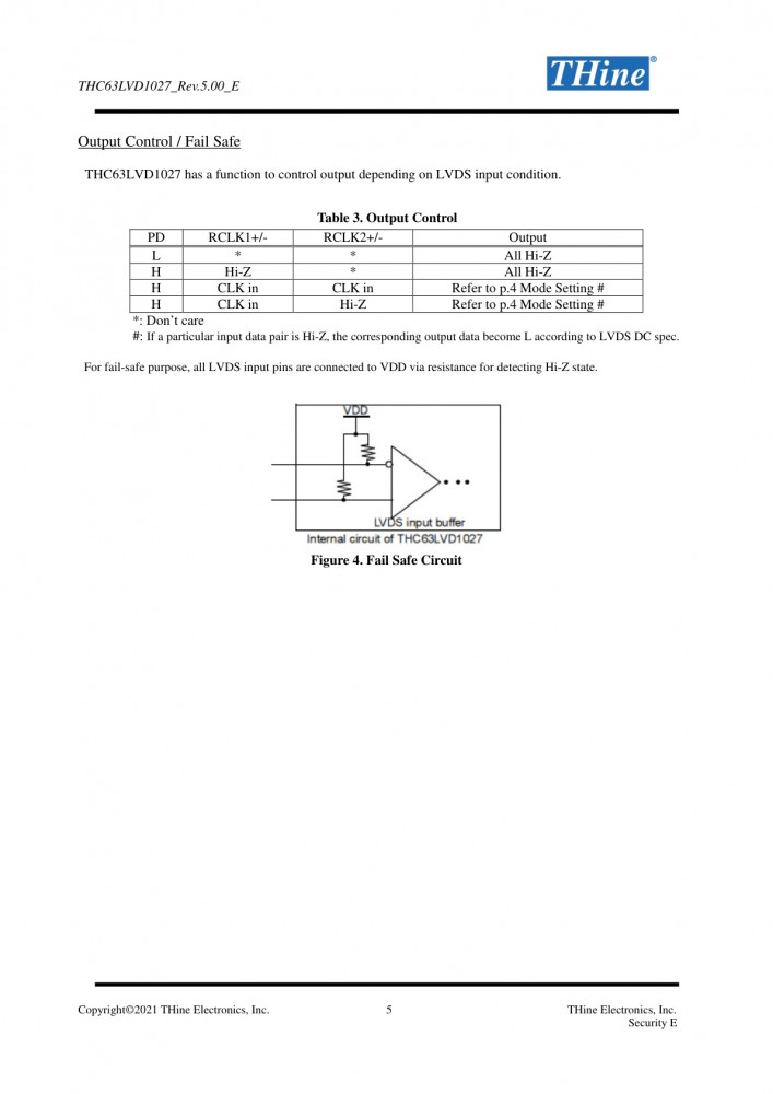 THC63LVD1027-B datasheet page 5