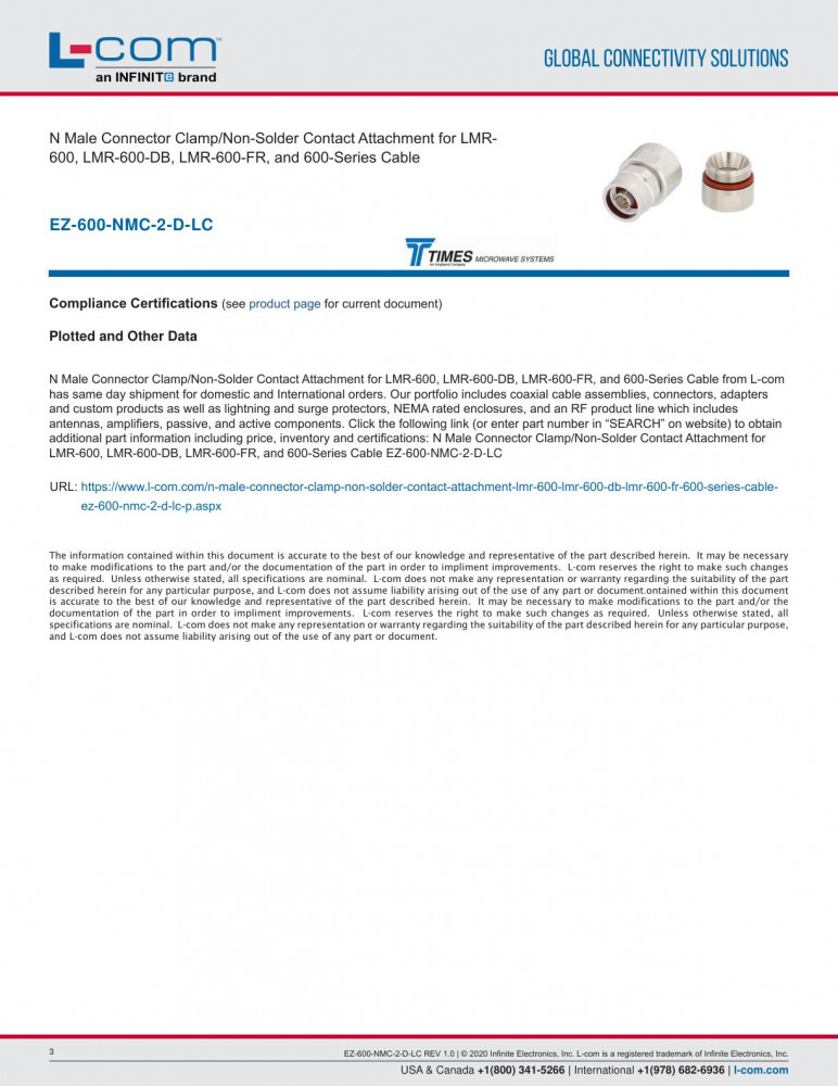 EZ-600-NMC-2-D-LC datasheet page 3