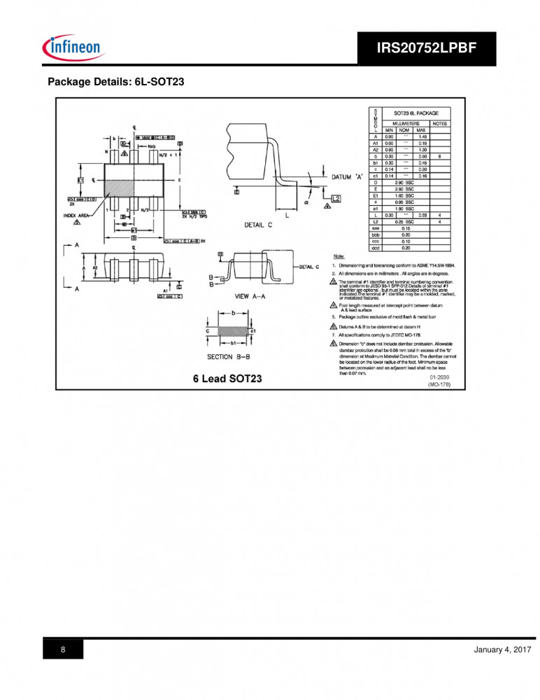 IRS20752 datasheet page 8