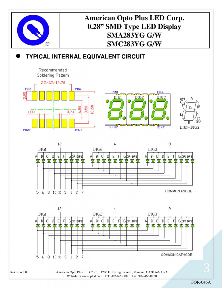SMC283YG technical document page 3