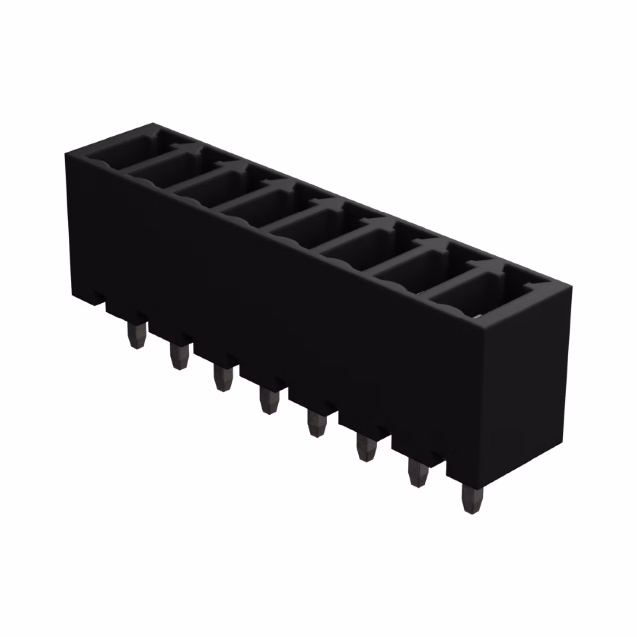 3.81mm Pitch Eurostyle Vertical PCB Header, 8 Circuits for sale
