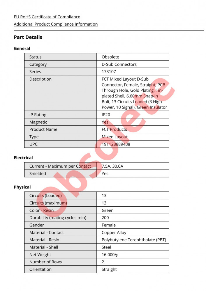 MOLEX 1731070596 technical document image 2