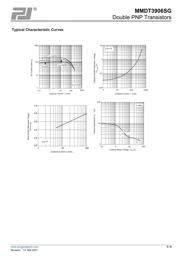 MMDT3906SG datasheet page 3