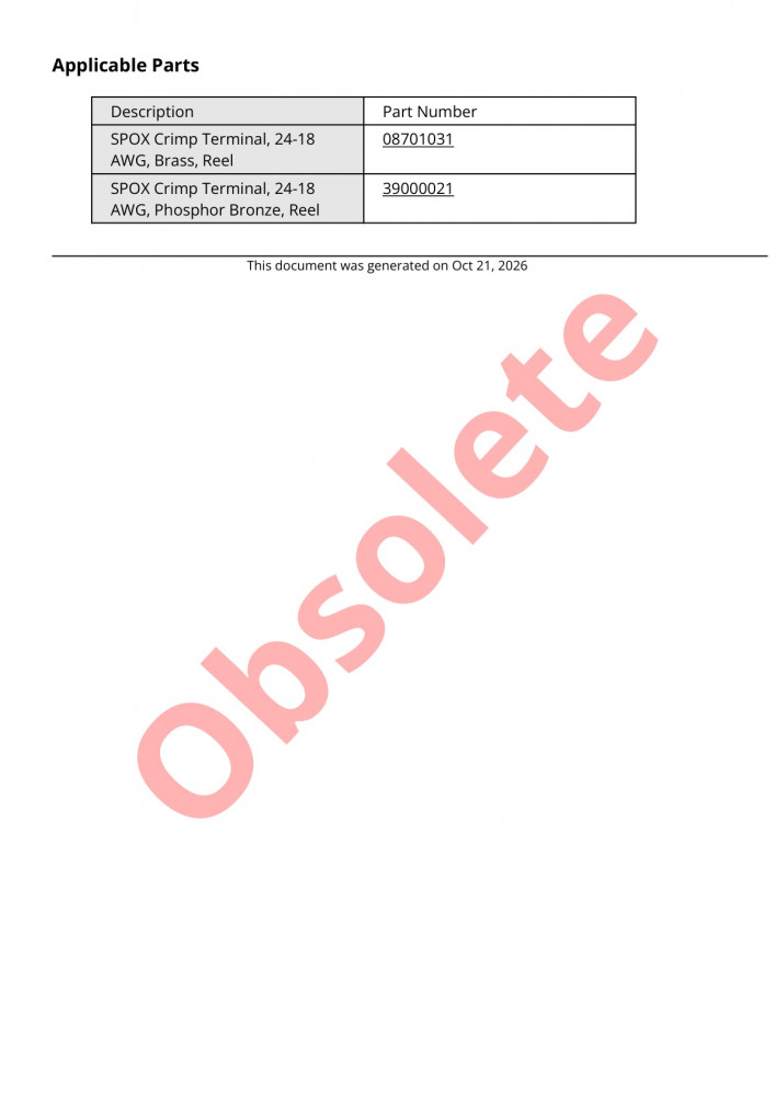 Molex 639105300 document preview, page 3