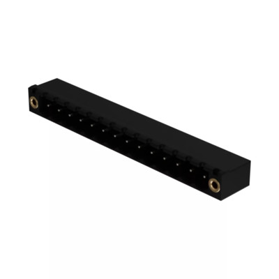 5.00mm Pitch Eurostyle Right-Angle PCB Header, with Threaded Retention Inserts, 14 Circuits for sale