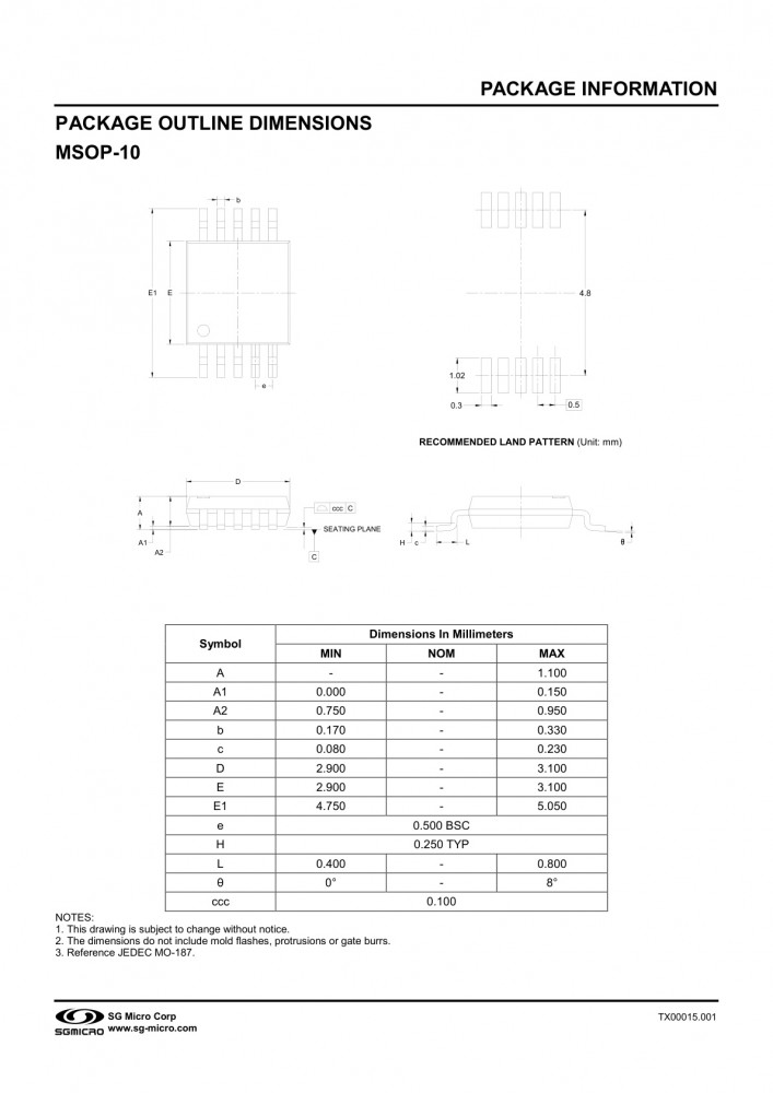 SGM90800A datasheet page 5