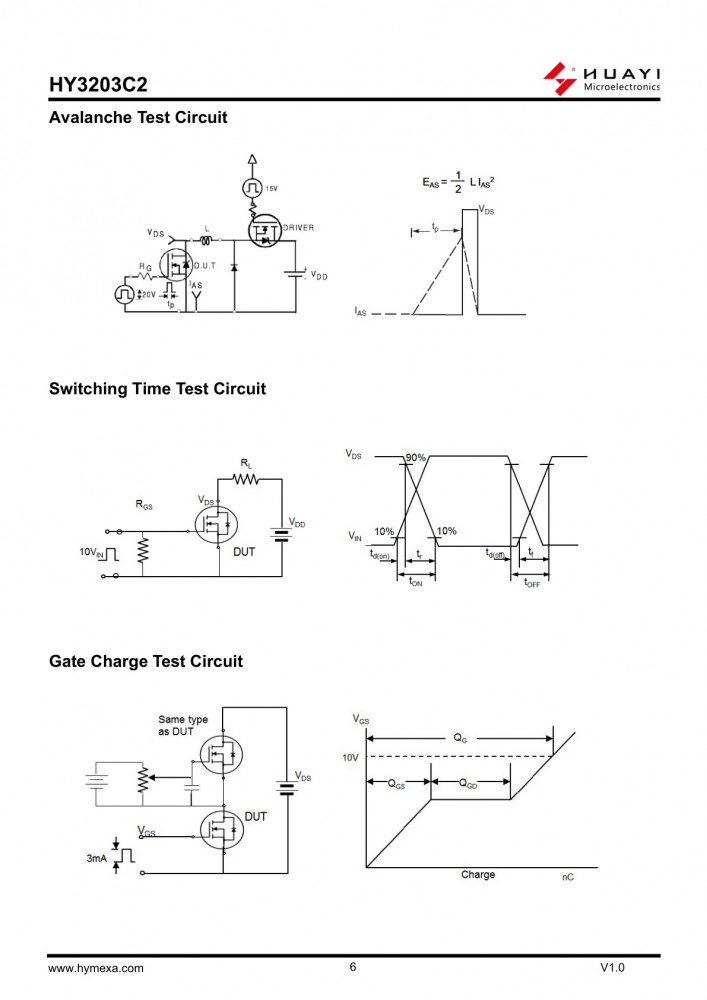 HY3203C2 datasheet page 6